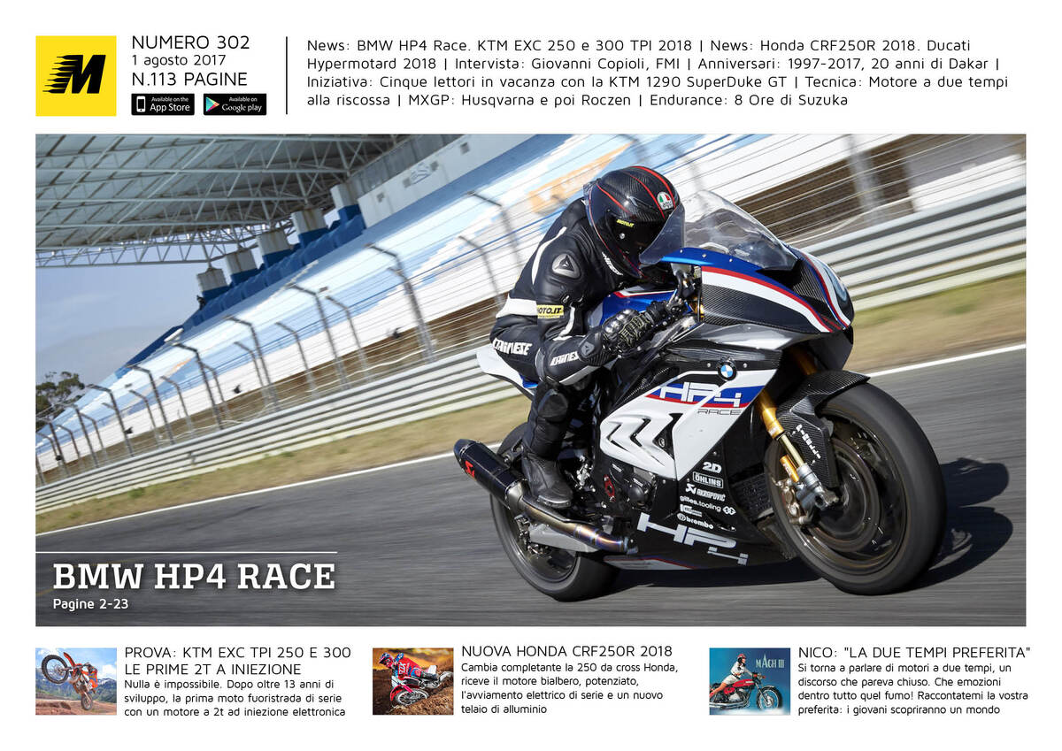 Magazine n° 302, scarica e leggi il meglio di Moto.it - News - Moto.it