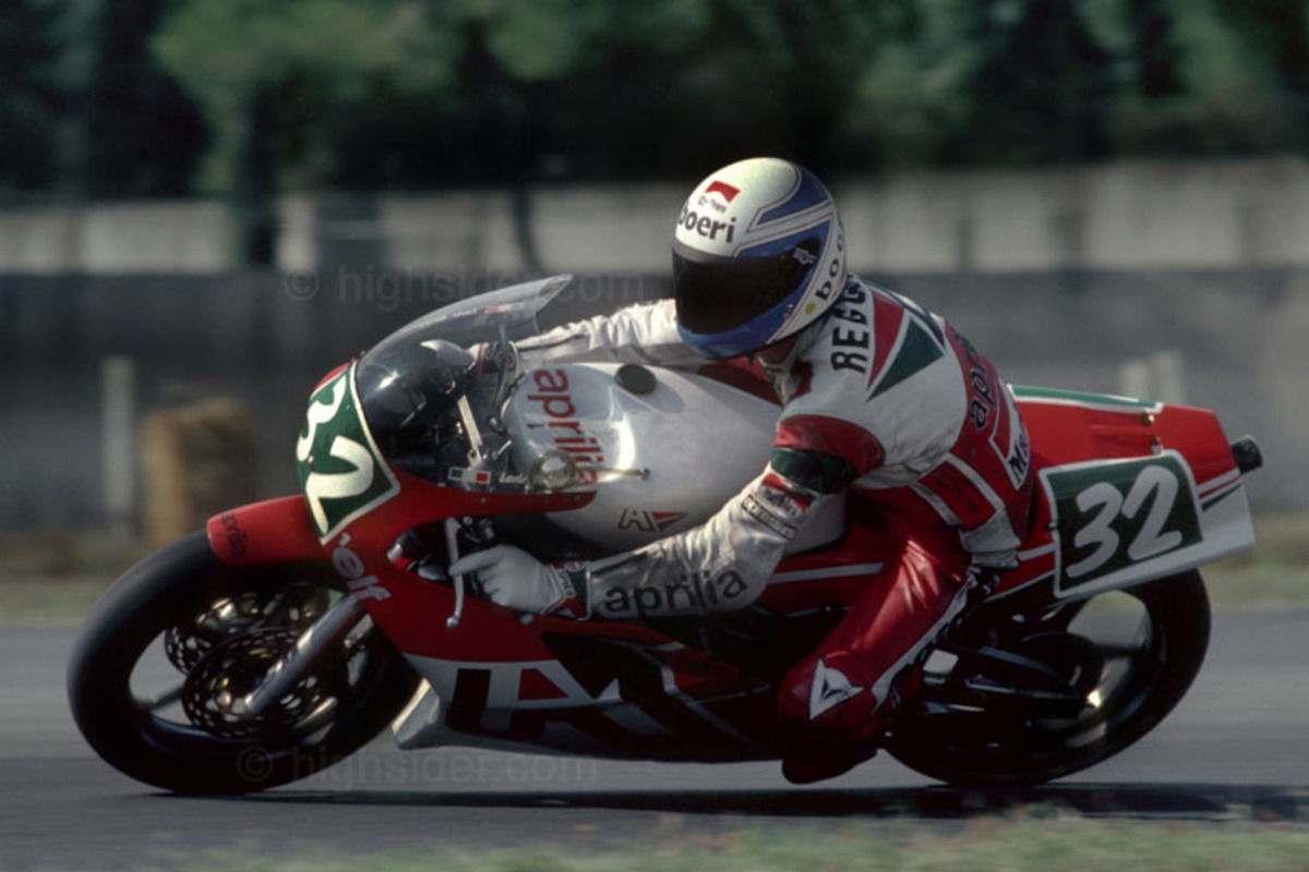 Loris Reggiani, 30 anni fa la prima vittoria Aprilia nel Motomondiale ...