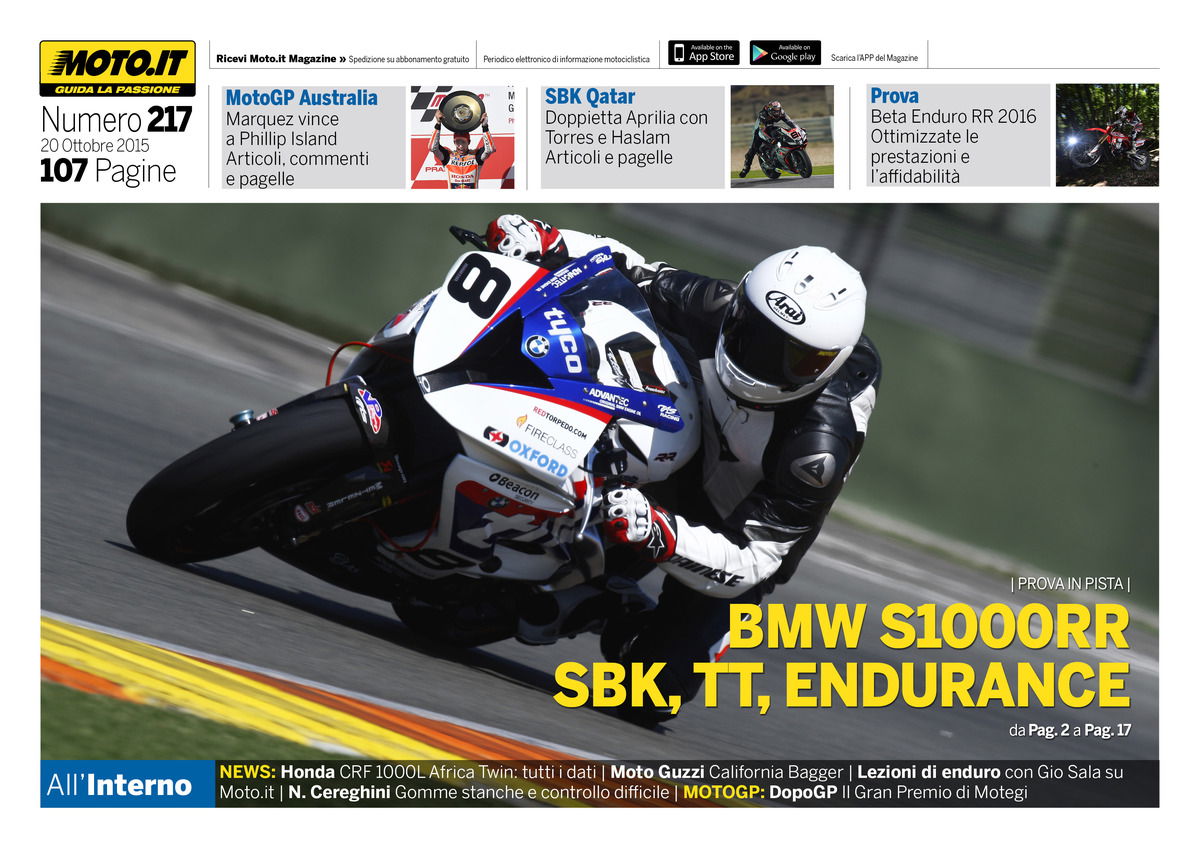 Magazine n°217, scarica e leggi il meglio di Moto.it - News - Moto.it