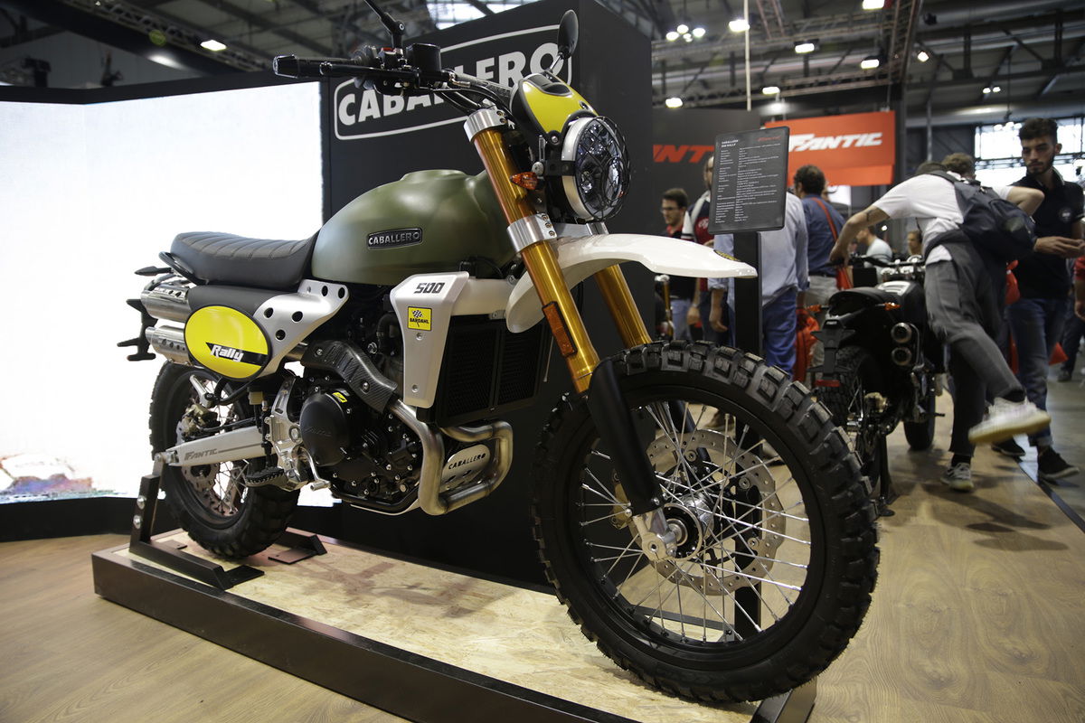 EICMA 2018: Fantic Motor Caballero 500 Rally, foto, video e dati ...
