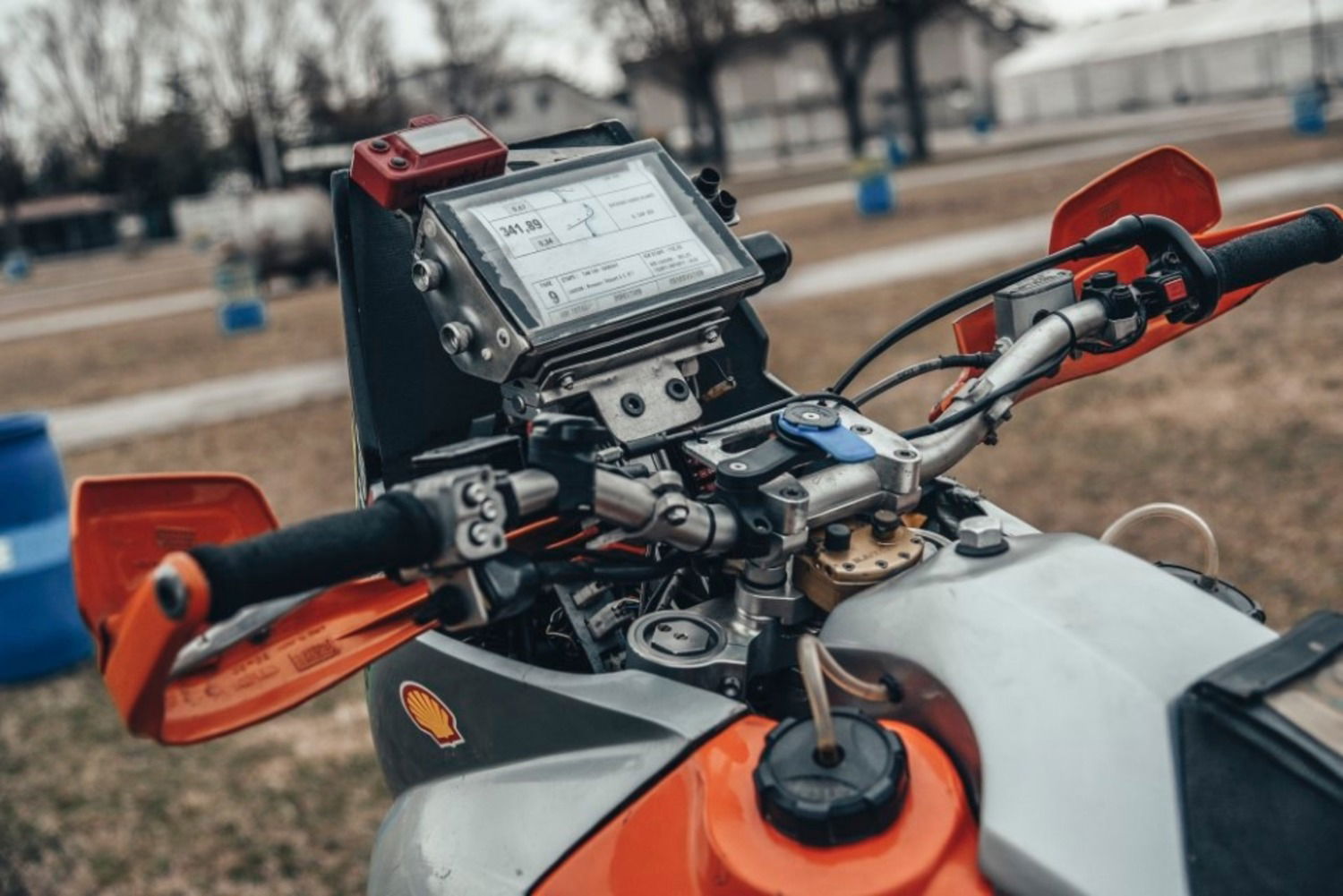 Meoni's iconic 950 Rally bike brought out for a spin... | Wild Dog ...