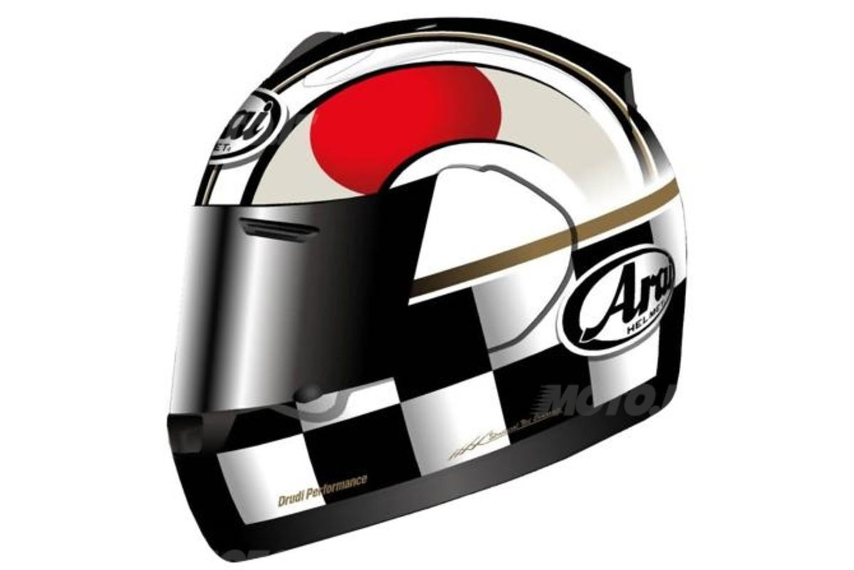 Arai Quantum Flag Japan, edizione speciale per il Giappone - News - Moto.it