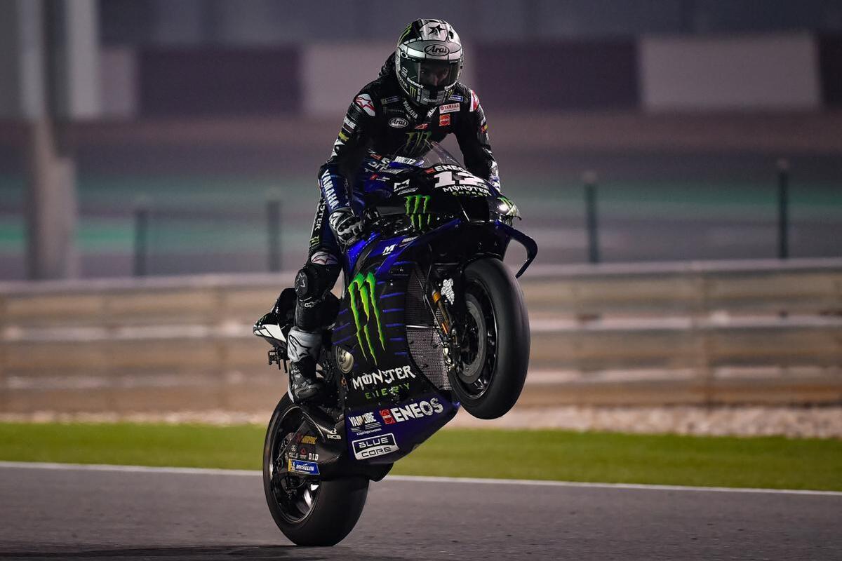 MotoGP. Il podio se si fosse corso ieri in Qatar: 1. Vinales 2. Rins 3 ...