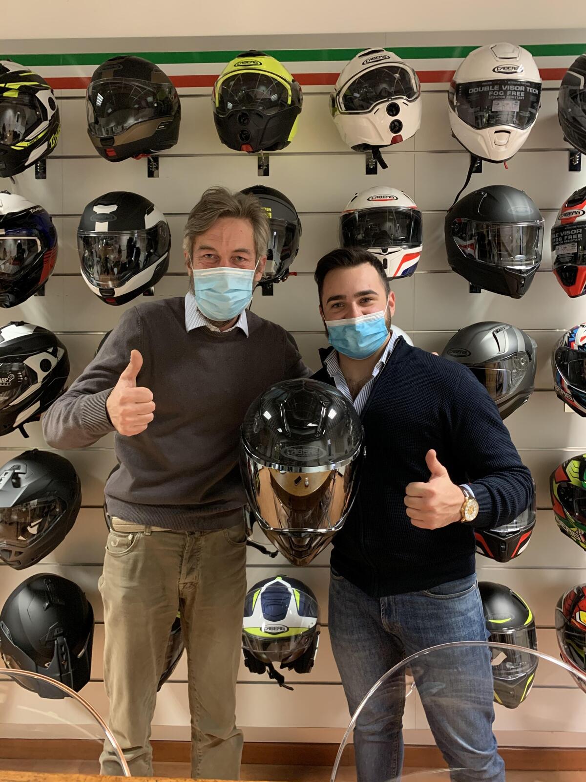 Supersport: Kevin Manfredi passa a Caberg - Superbike - Moto.it