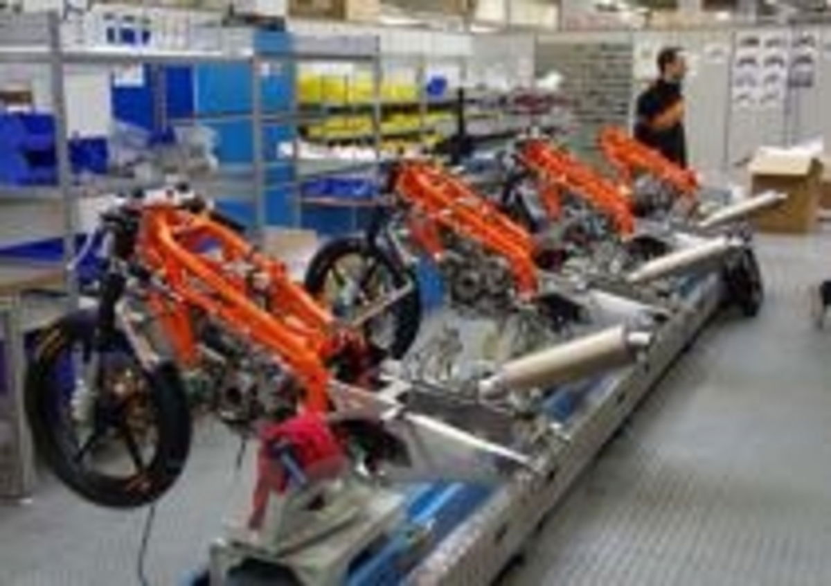 KTM: come nascono la RC250 Moto3 (video) - MotoGP - Moto.it