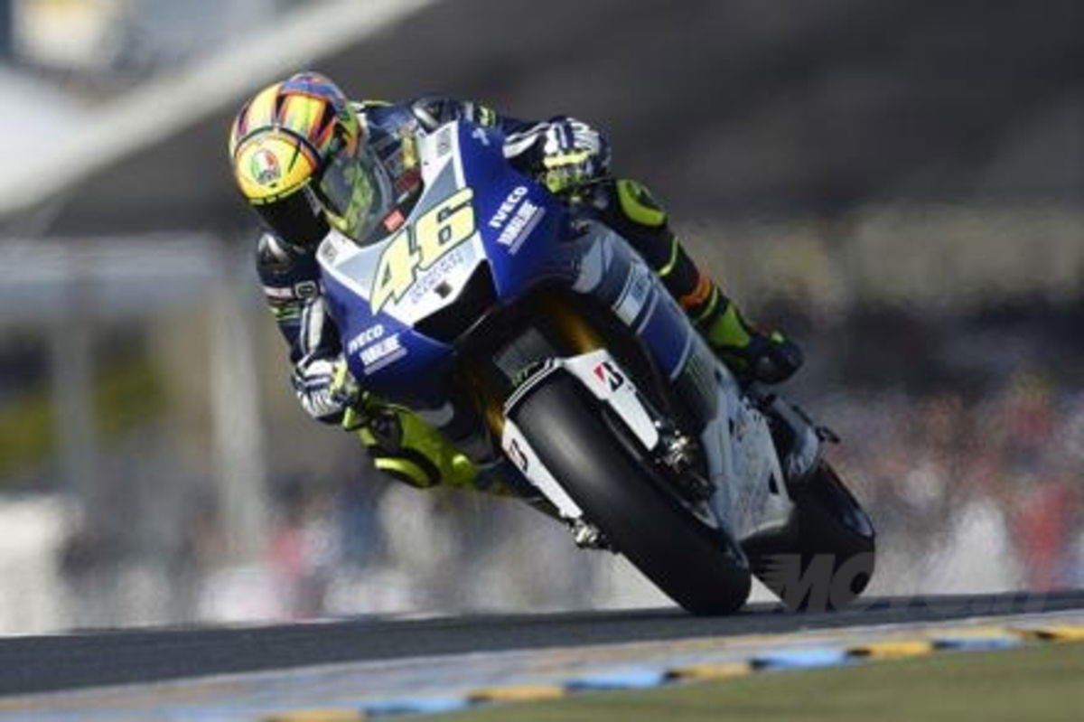 Rossi: "Guido male con le gomme nuove" - MotoGP - Moto.it