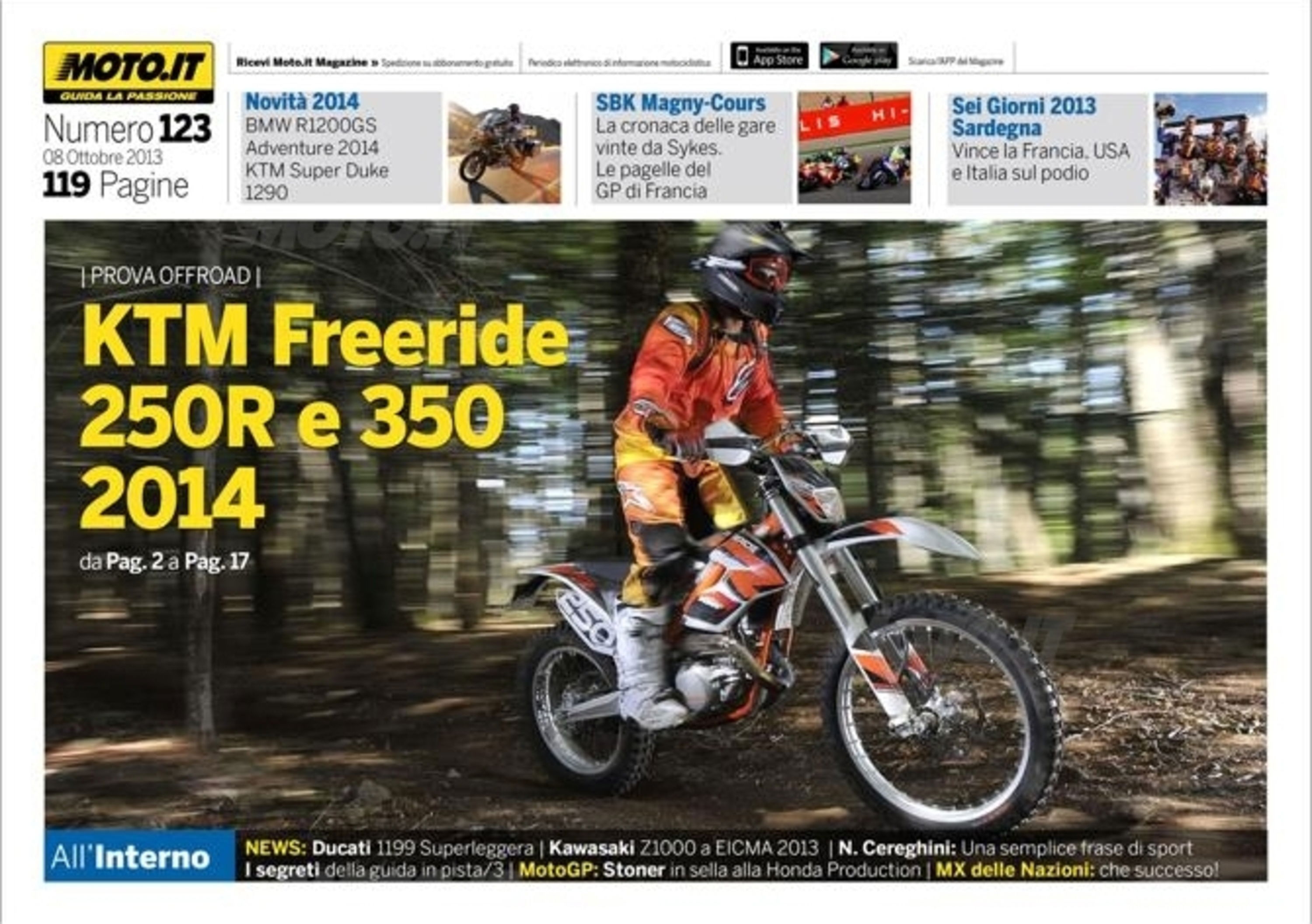 Magazine n° 123, scarica e leggi il meglio di Moto.it - News - Moto.it