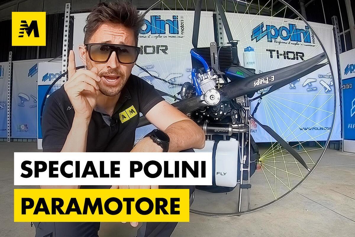 Polini Thor Paramotore. Un tre ruote volante! Si decolla. - Prove - Moto.it