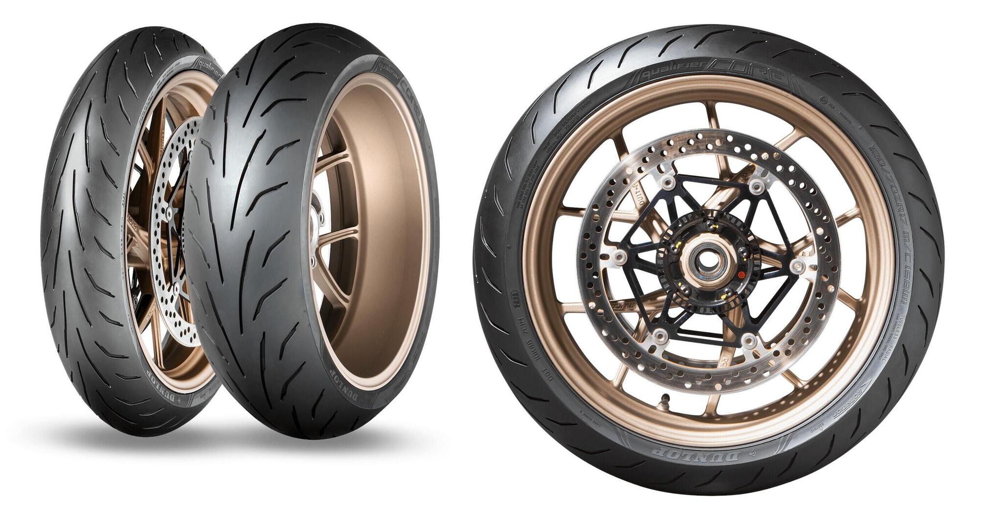 Dunlop Qualifier Core: gomma supersport per medie e sport-touring ...