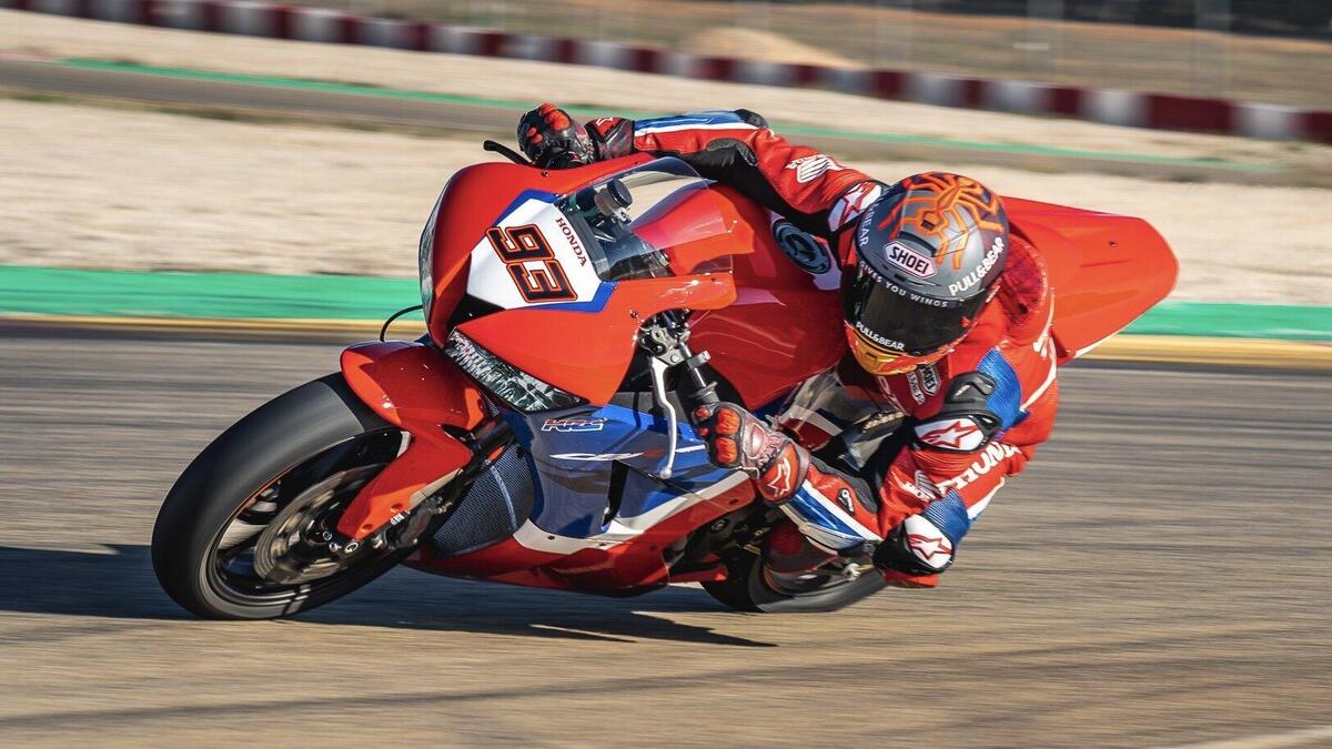 MotoGP: Marquez ad Aragon con una CBR 600RR. Ma serve...? - MotoGP ...