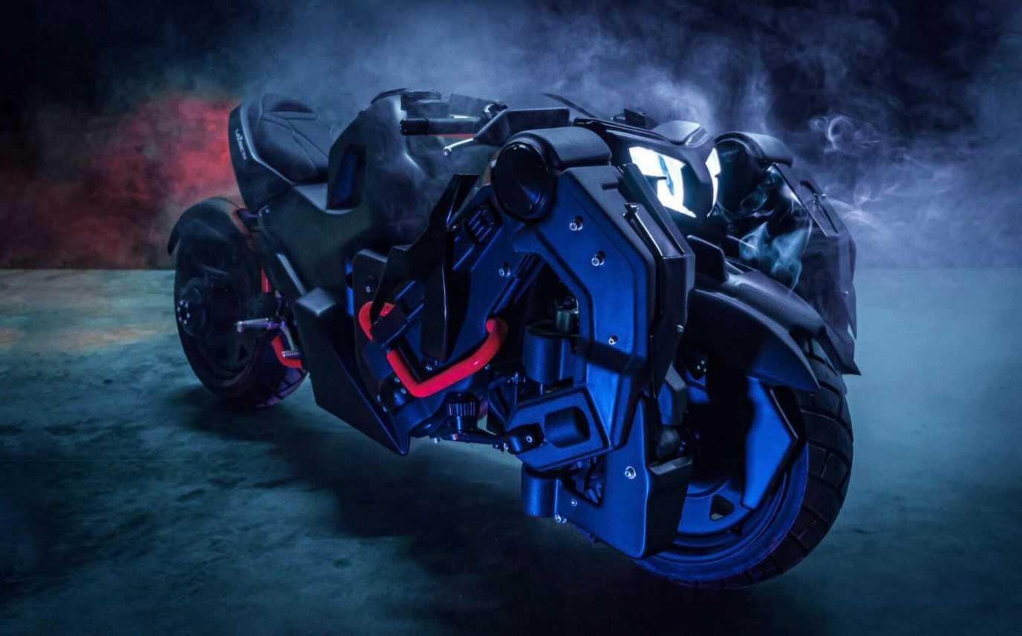 Batcycle, la moto di Gotham Knights creata da Lazareth, presentata a ...