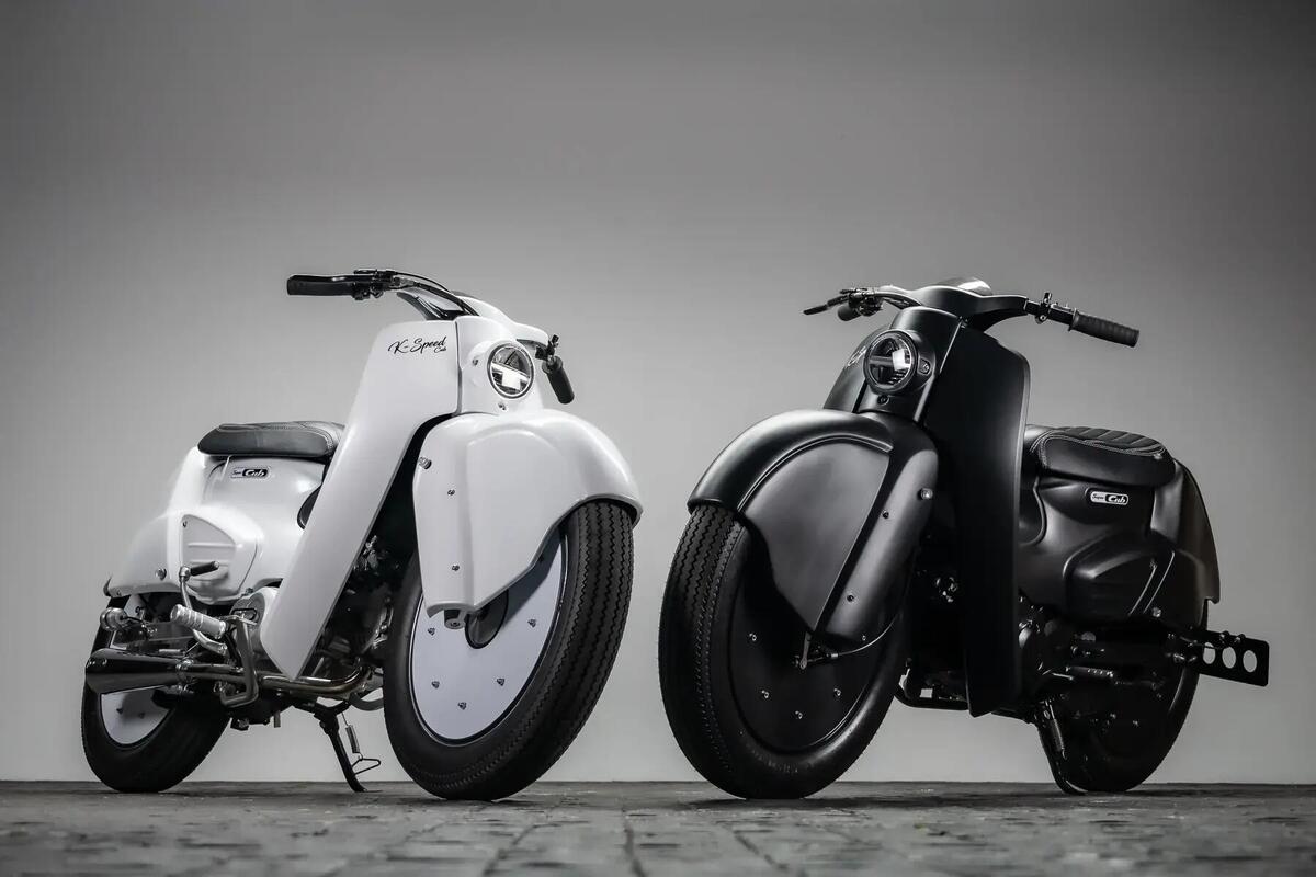 Bianco o nero? Comunque sia il Super Cub di K-Speed è un pezzo da ...