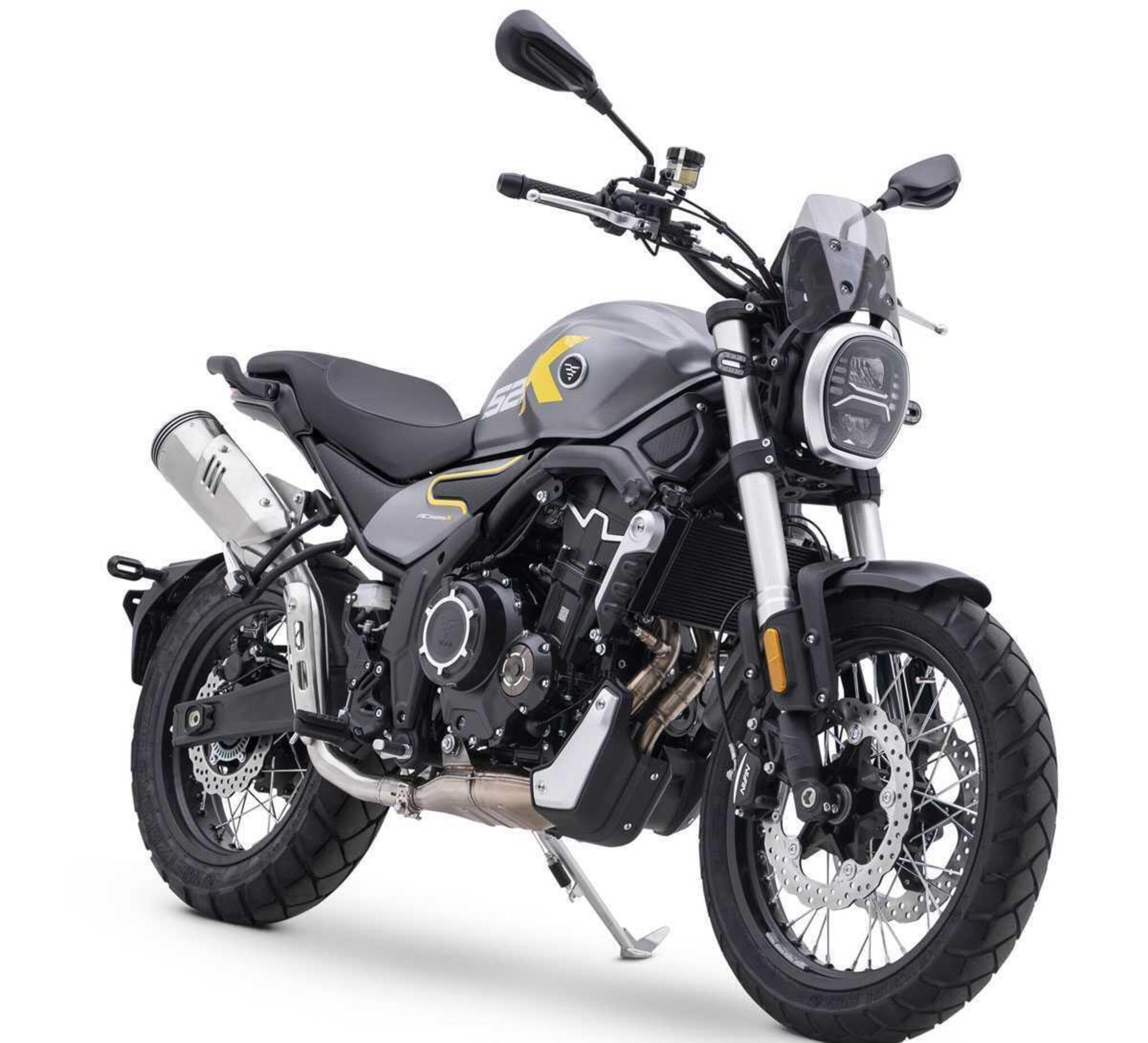 VOGE Trofeo 525ACX, nuova Scrambler in arrivo - News - Moto.it