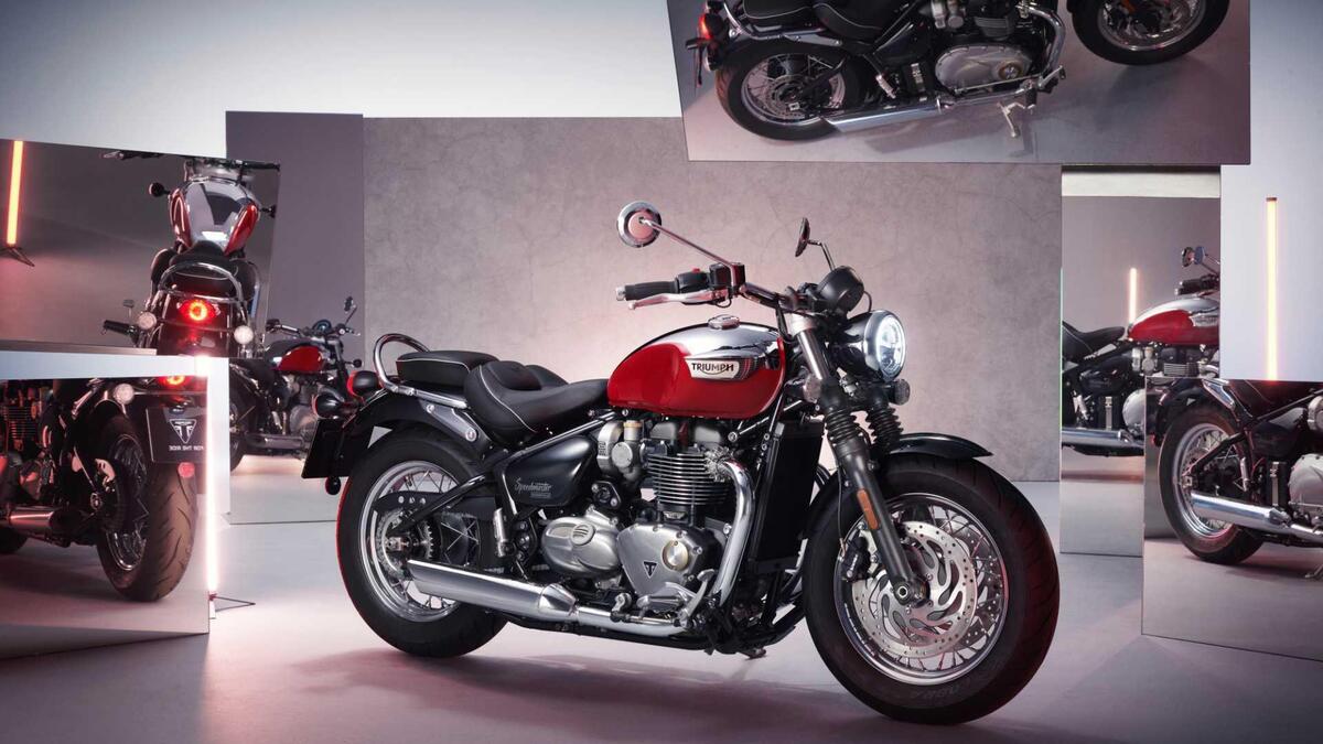 Triumph Bonneville Speedmaster 1200 Chrome Edition (2023), prezzo e ...
