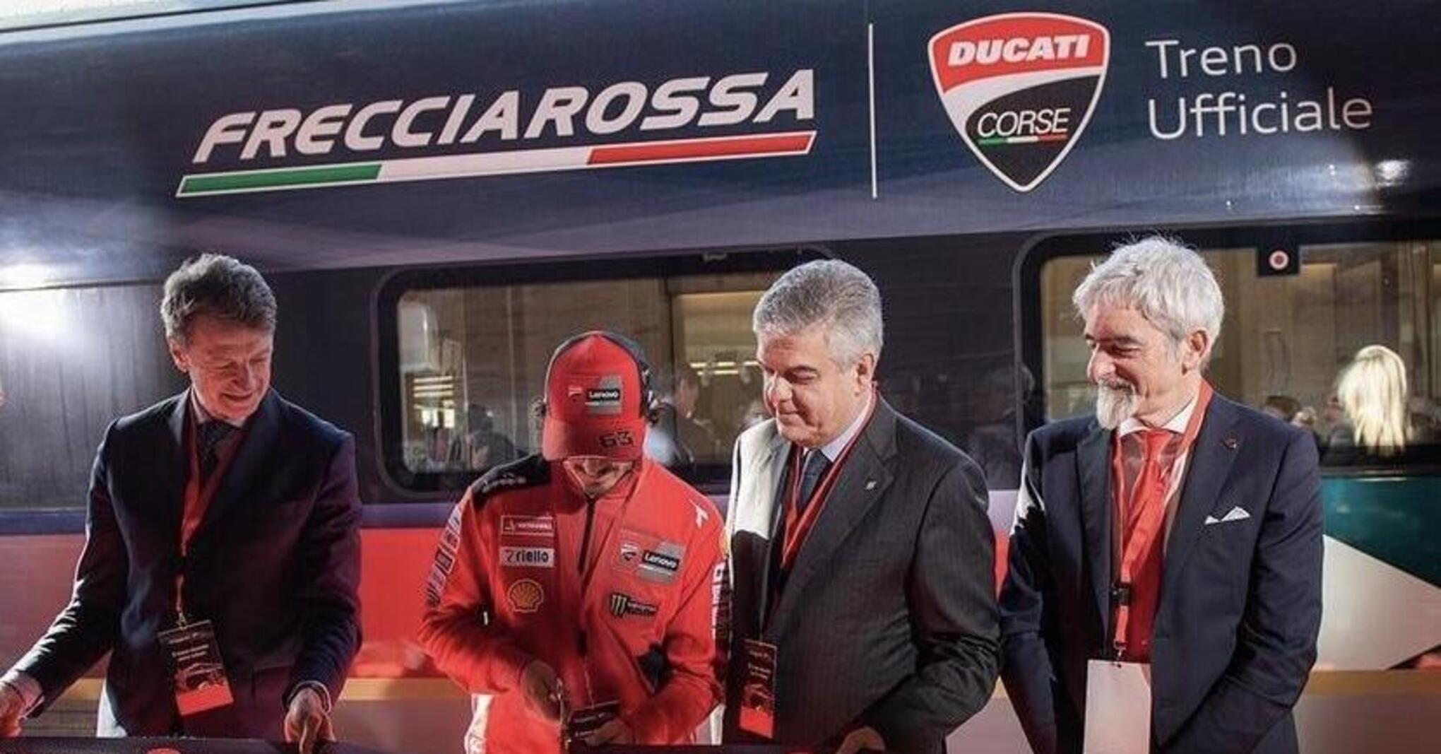 MotoGP. Nasce il Frecciarossa “racing” dedicato a Ducati Corse - MotoGP ...