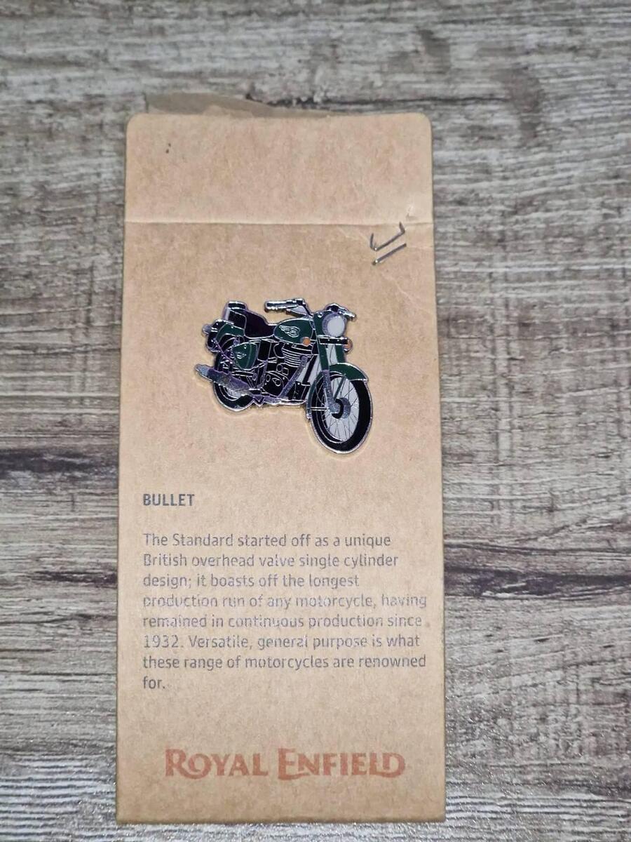 Vendo Spilla Bullet verde originale Royal Enfield Royal Enfield a ...