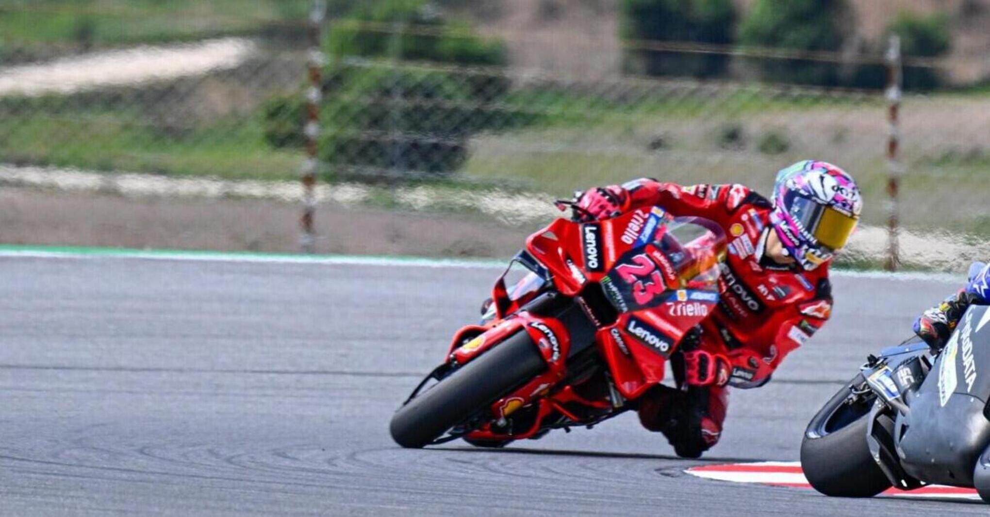 MotoGP 2023. Test di Portimao, giorno 1. Enea Bastianini, indietro e ... MotoGP 2023. Test di Portimao, giorno 1. Enea Bastianini, indietro e ...