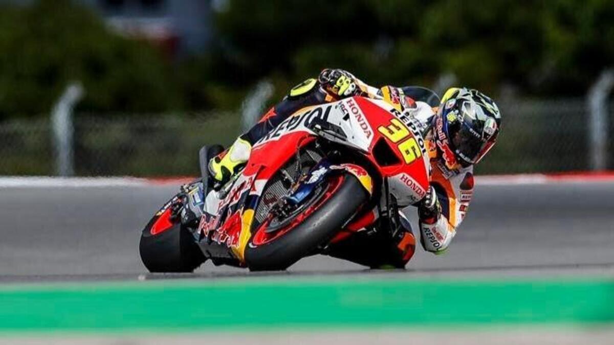 MotoGP 2023. Test di Portimao, giorno 1. Joan Mir secco: MotoGP 2023. Test di Portimao, giorno 1. Joan Mir secco: