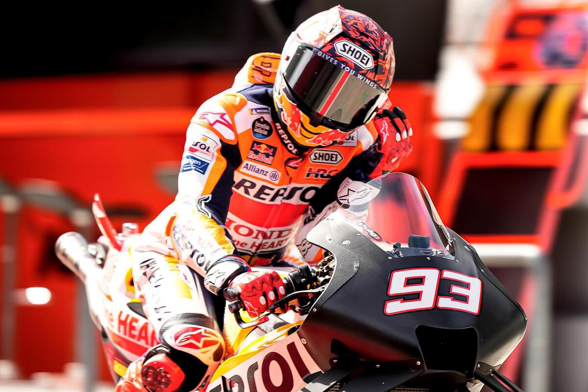 MotoGP 2023. Test di Portimao, giorno 2. Marc Marquez: MotoGP 2023. Test di Portimao, giorno 2. Marc Marquez: