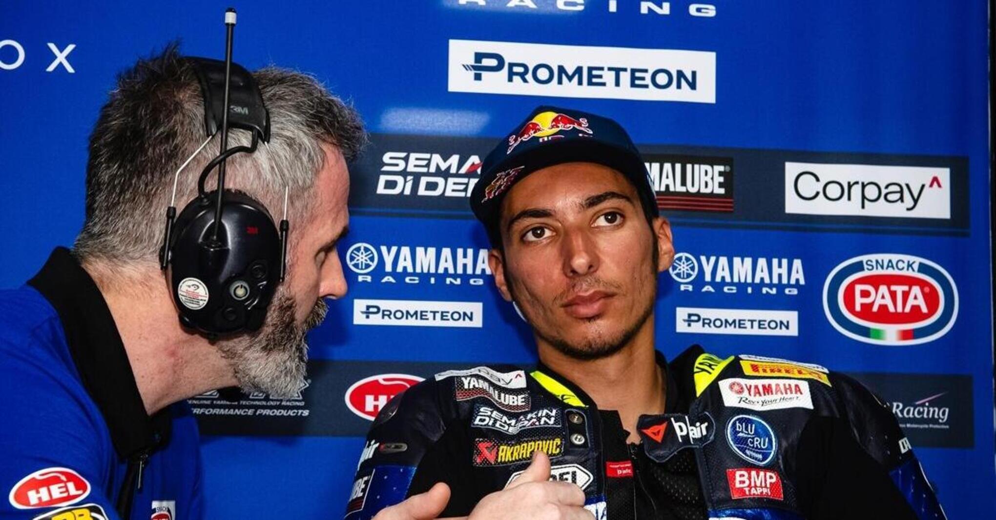 SBK. Toprak Razgatlioglu prova la Yamaha YZR-M1 nei test MotoGP di ...