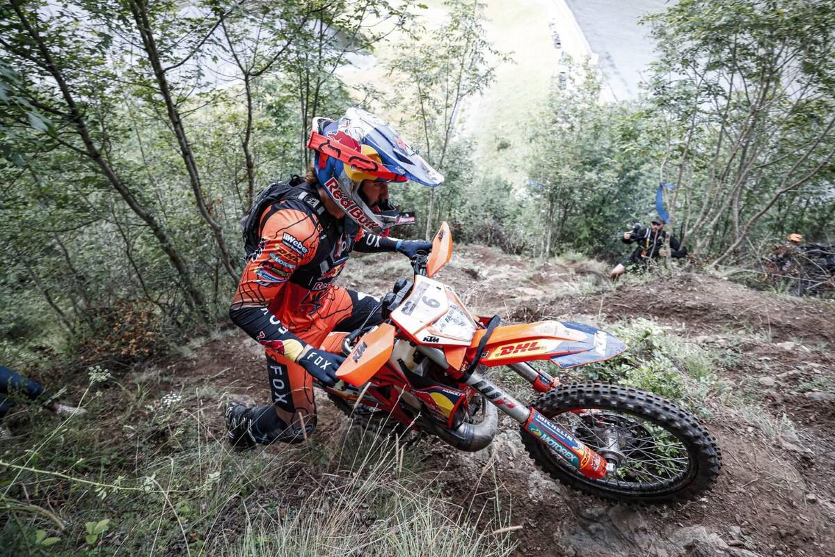 Hard Enduro. Red Bull Romaniacs. Lettenbichler (KTM) ha già Fatto La ...
