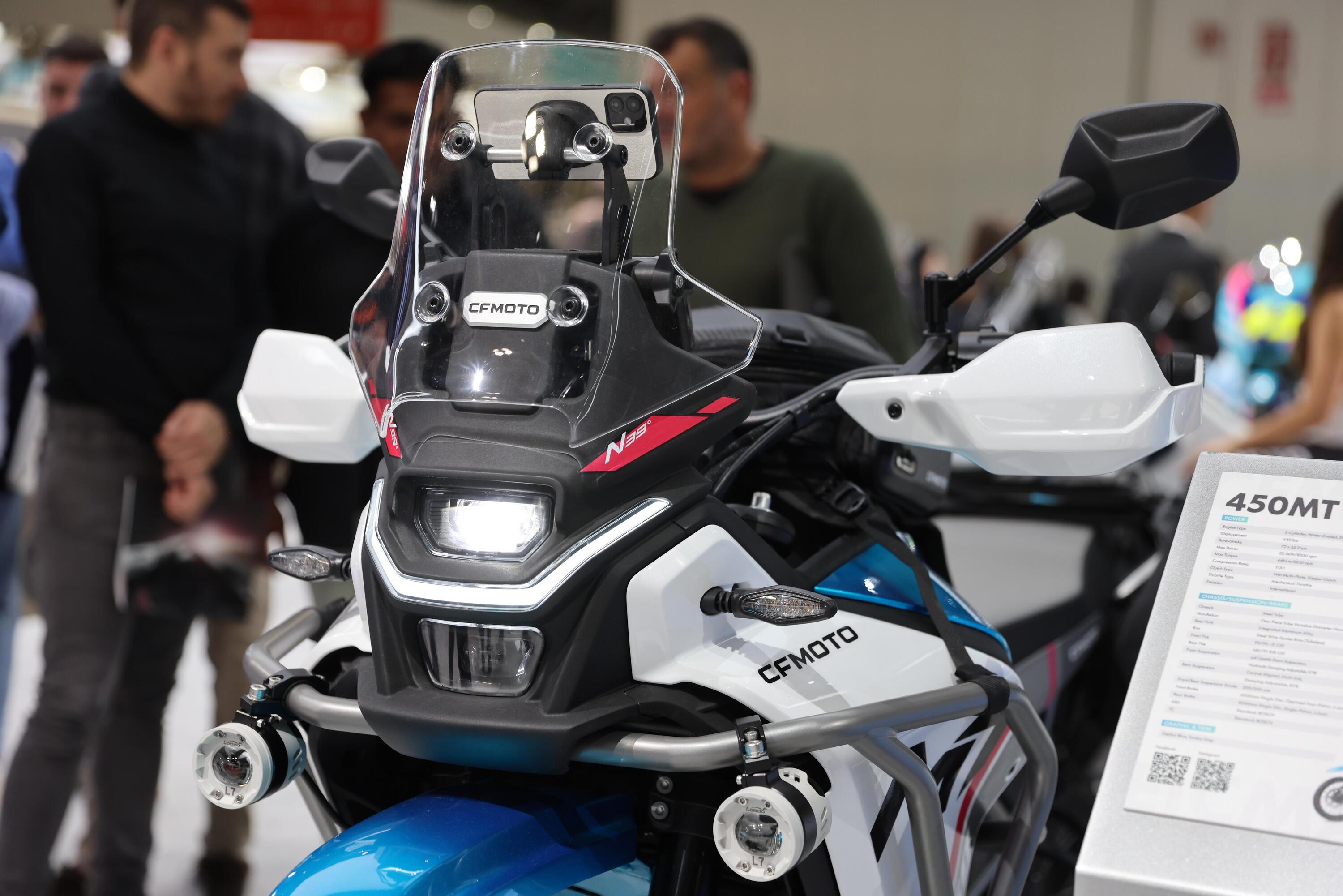 Eicma 2023: CFMOTO 450MT, l'Adventure bicilindrica [VIDEO] - News - Moto.it