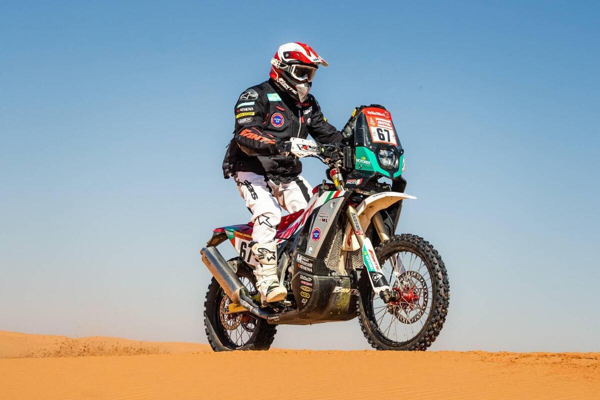 Franco Picco e Mariano Roman: la bella favola Fantic-Dakar - News - Moto.it
