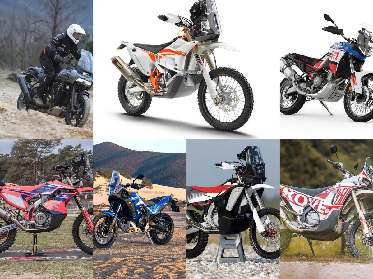 Sette moto per correre - e forse vincere - i Rally-Raid - News - Moto.it