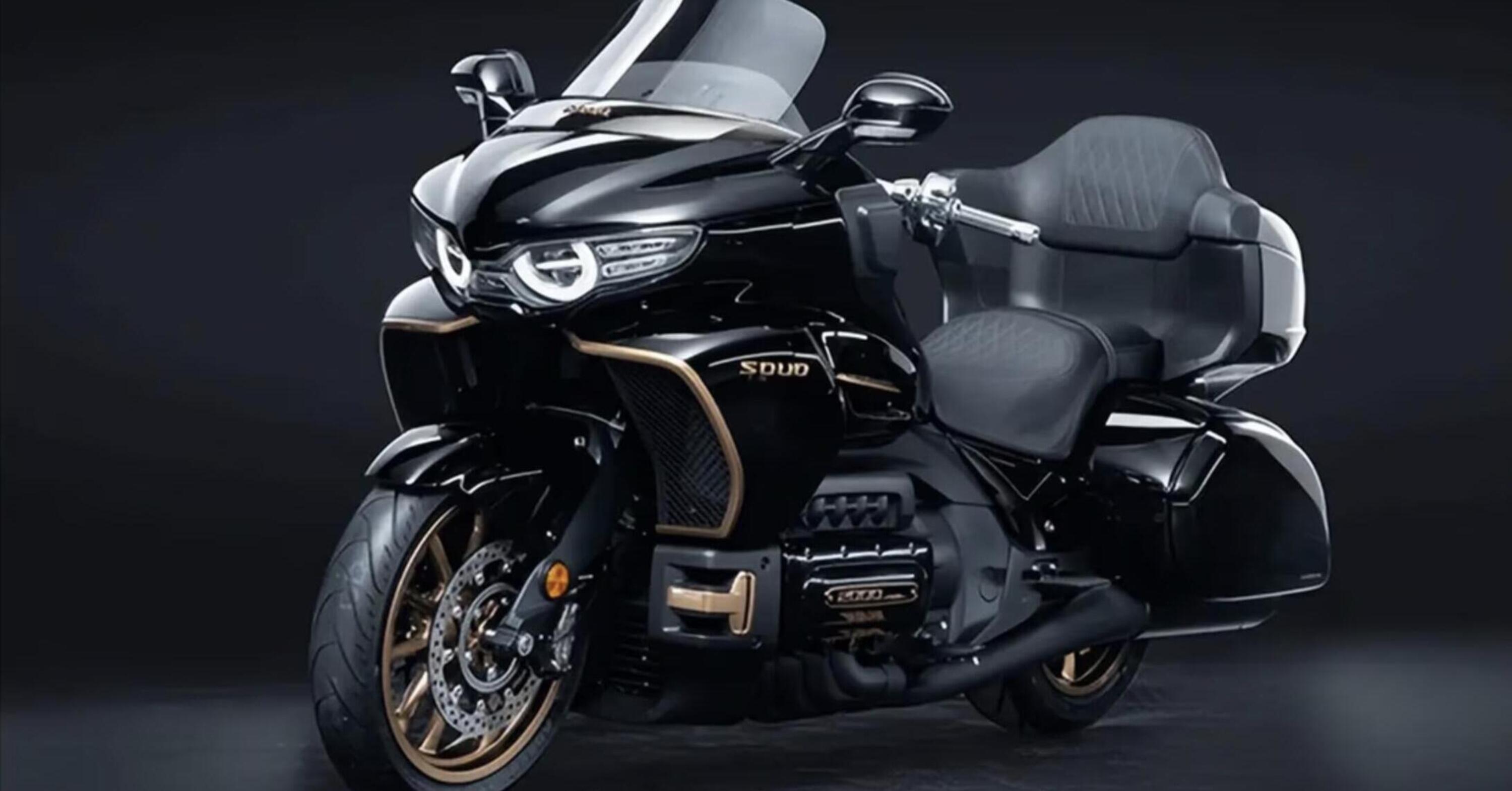 Souo S 2000 ST, la super moto cinese a 8 cilindri boxer [gallery] - News - Moto.it