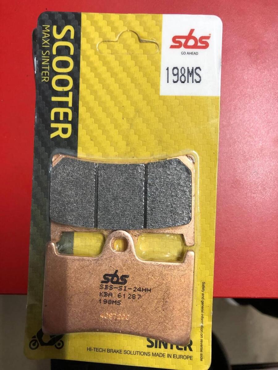 Vendo COPPIA PASTIGLIE SBS 198 MS Sbs a Bergamo (codice 9495735) - Moto.it