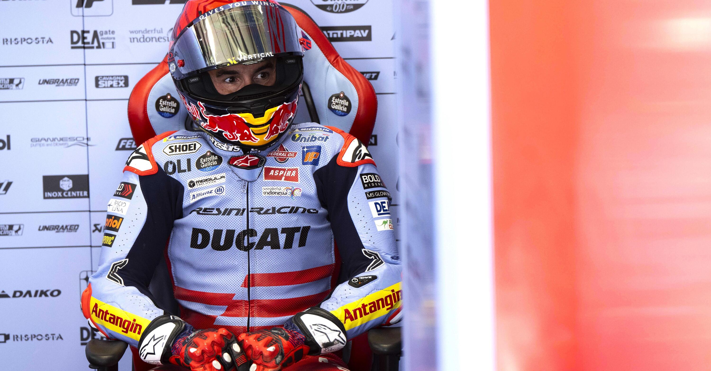 MotoGP 2024. GP d'Austria. Marc Marquez la vede positiva: "Sono caduto ...