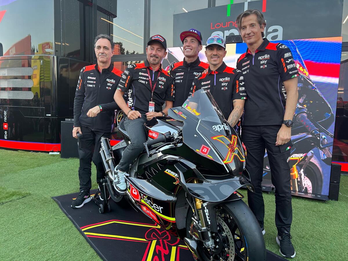 Ecco Ex3ma, l'Aprilia RSV4 da 80mila euro (a tiratura limitatissima ...