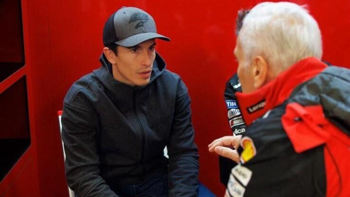 MotoGP 2024. Davide Tardozzi: "Marc Marquez fa cose che nessuno fa, ma ...