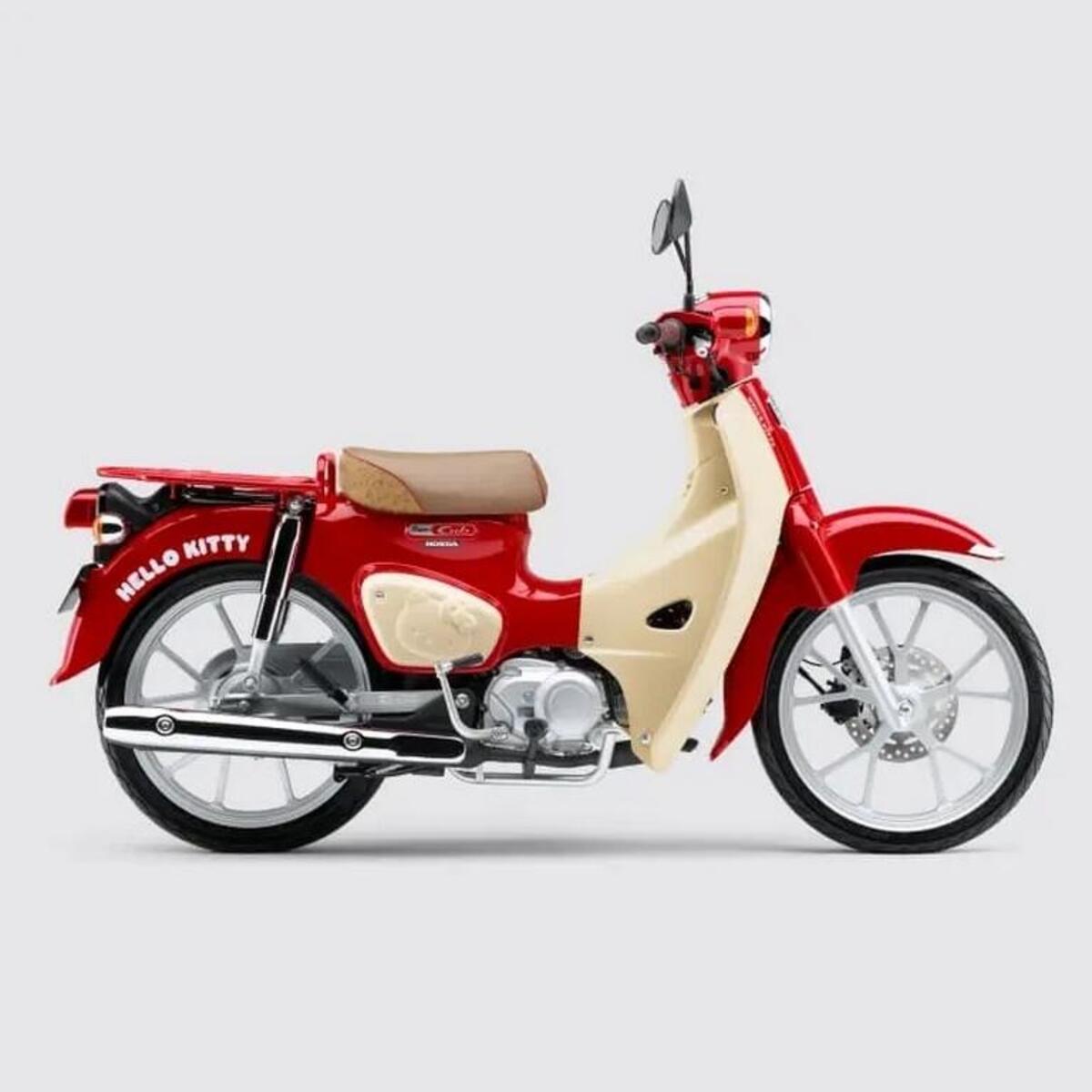 Honda: dopo lo Scoopy arriva ache un Super Cub dedicato a Hello Kitty ...