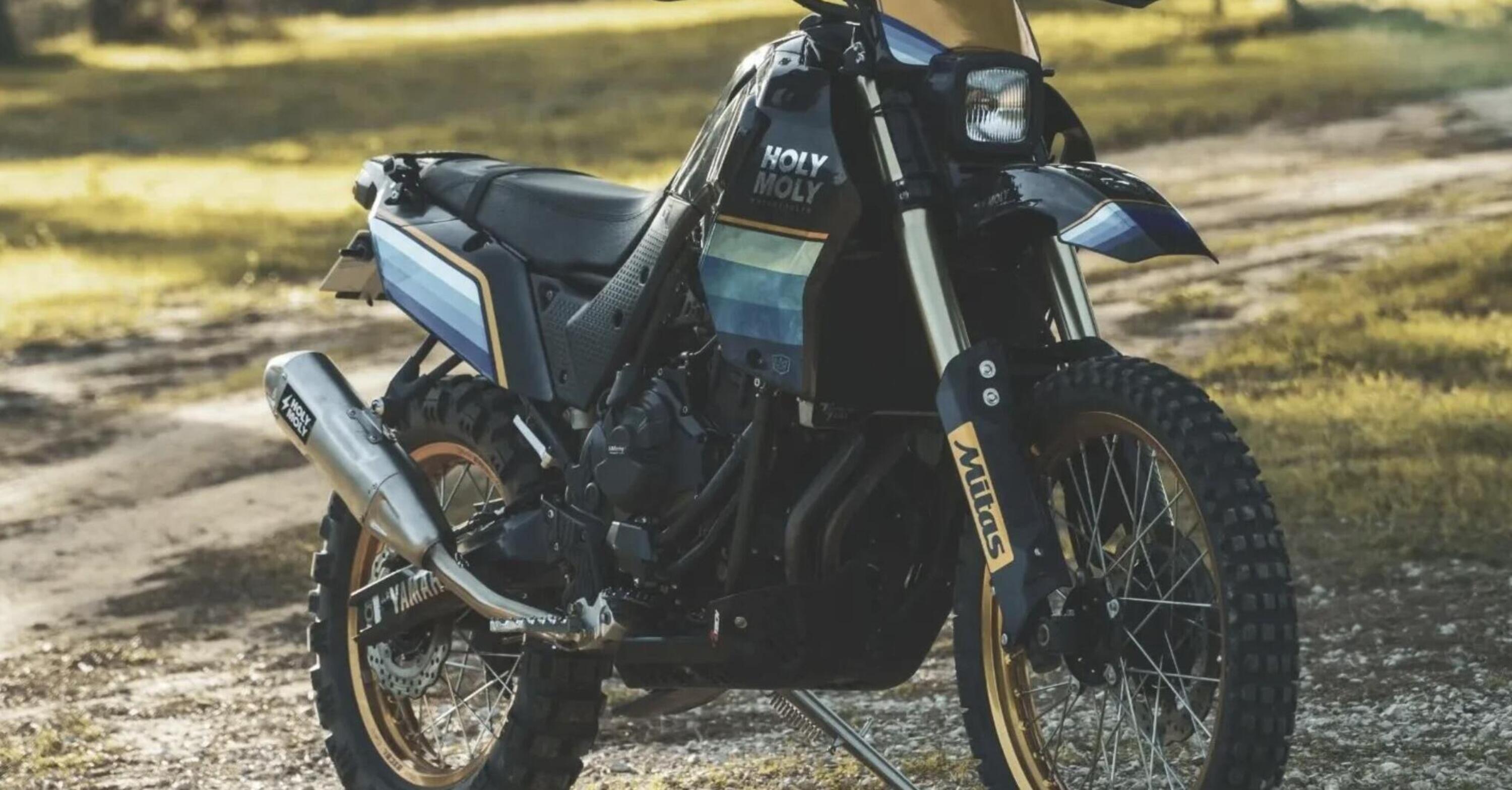 Yamaha Ténéré in stile retrò grazie al kit plug and play - News - Moto.it