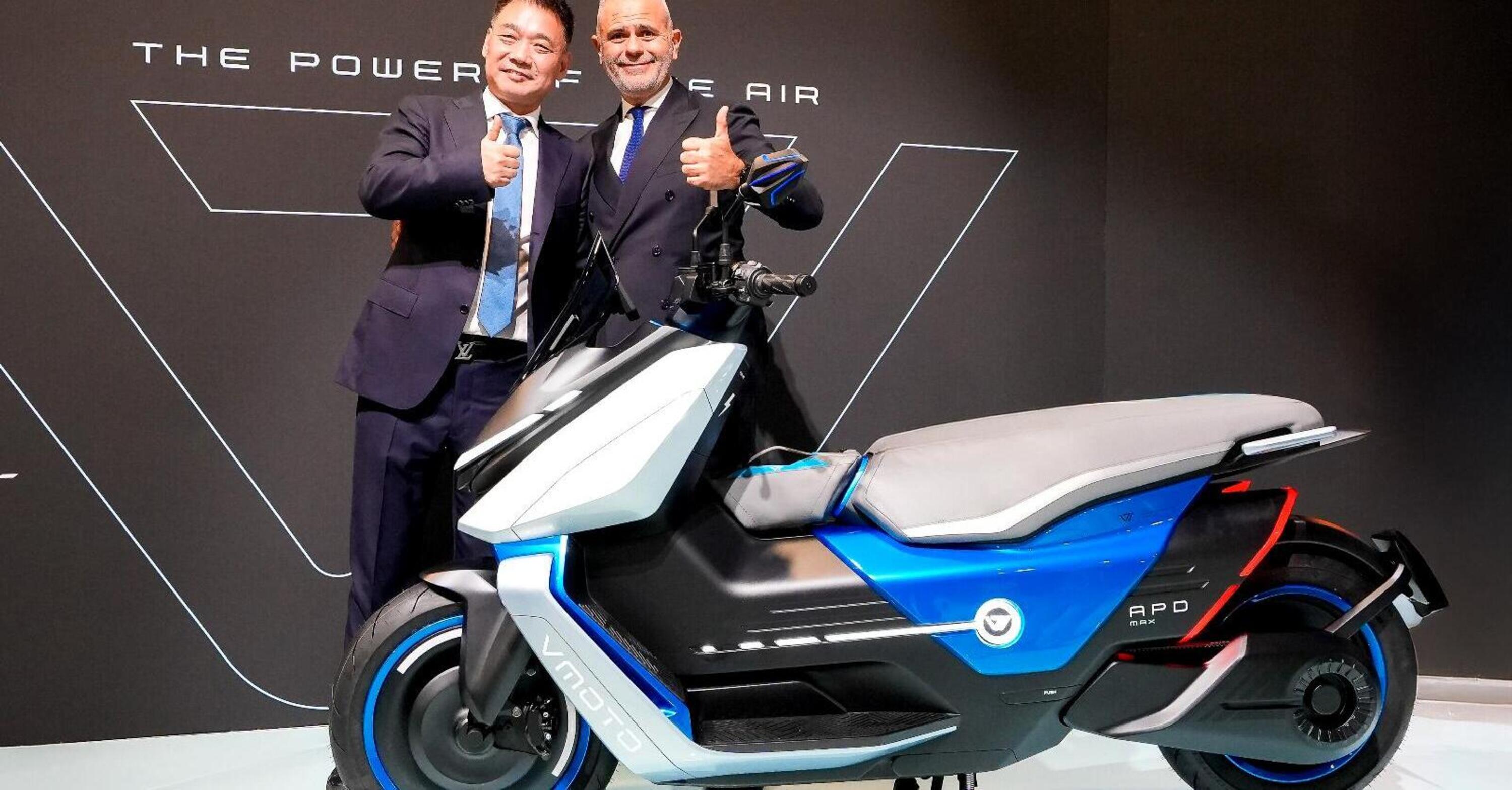 Premiato per il design lo scooter Vmoto disegnato da Pininfarina - News ...