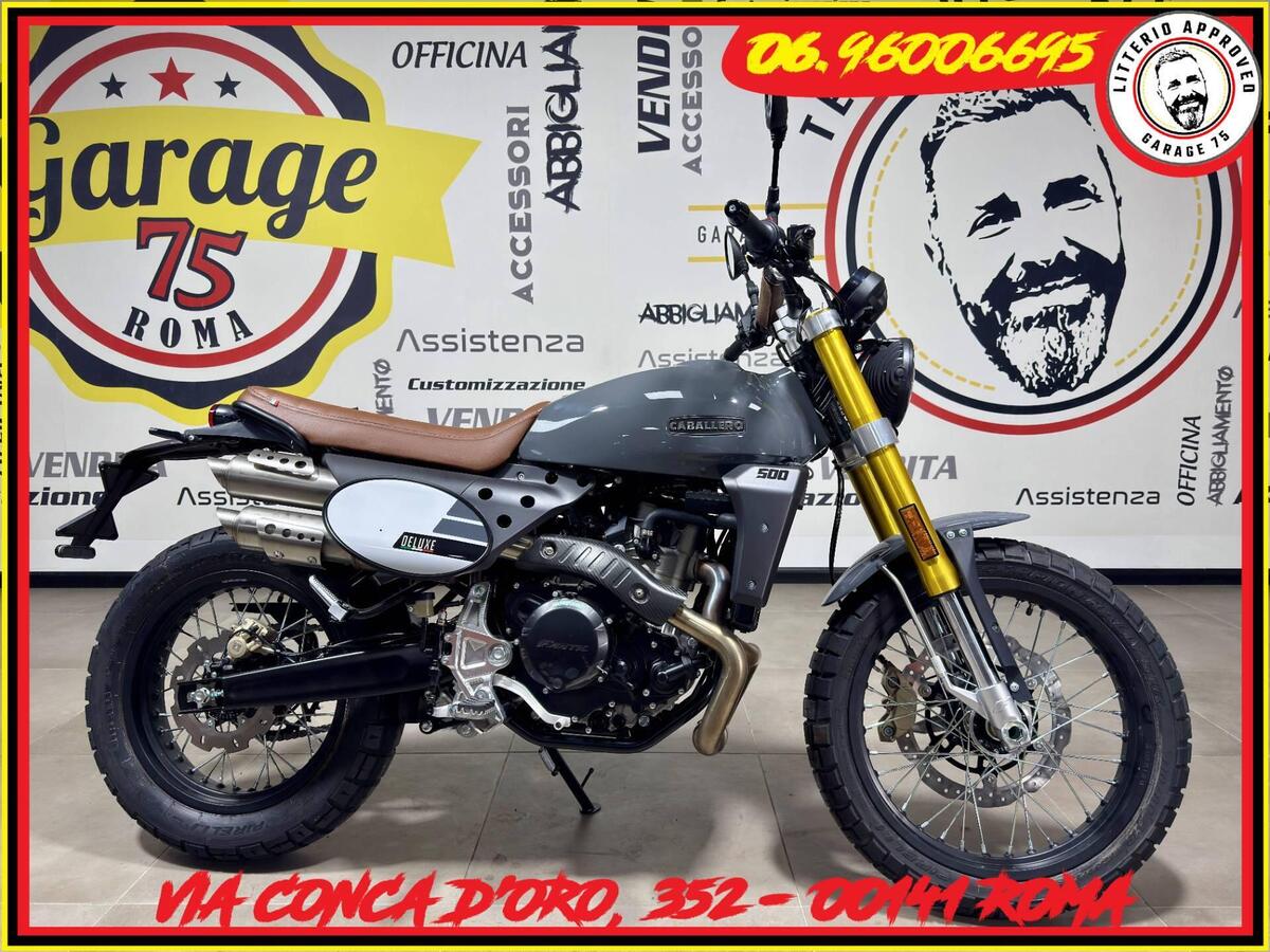 Vendo Fantic Motor Caballero 500 Scrambler Deluxe (2024) usata a Roma ...