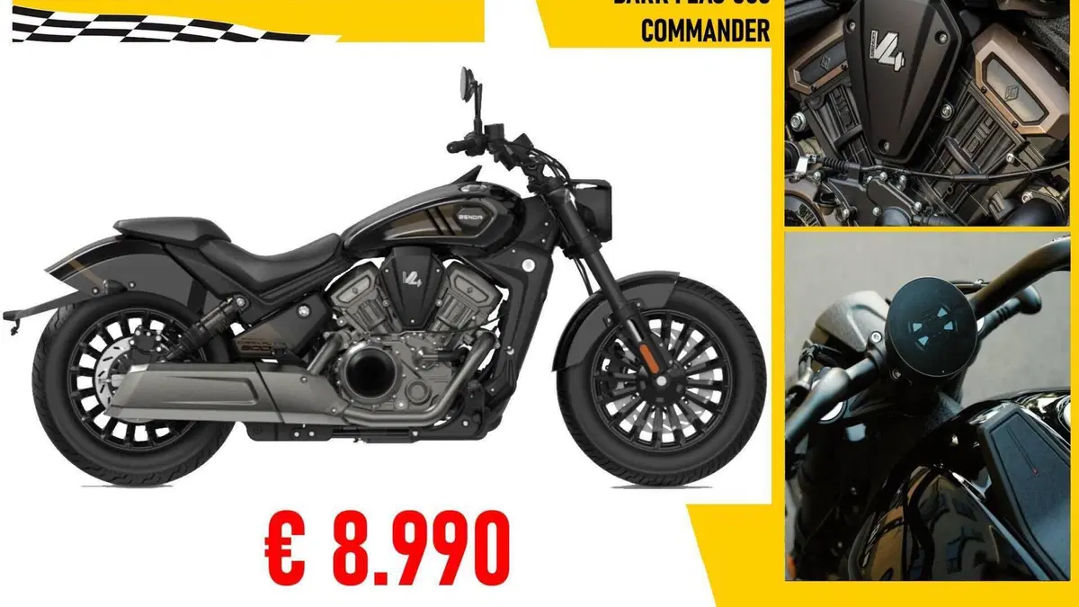Vendo Benda Motorcycles Dark Flag 500 Commander (2026) nuova a Pescara ...