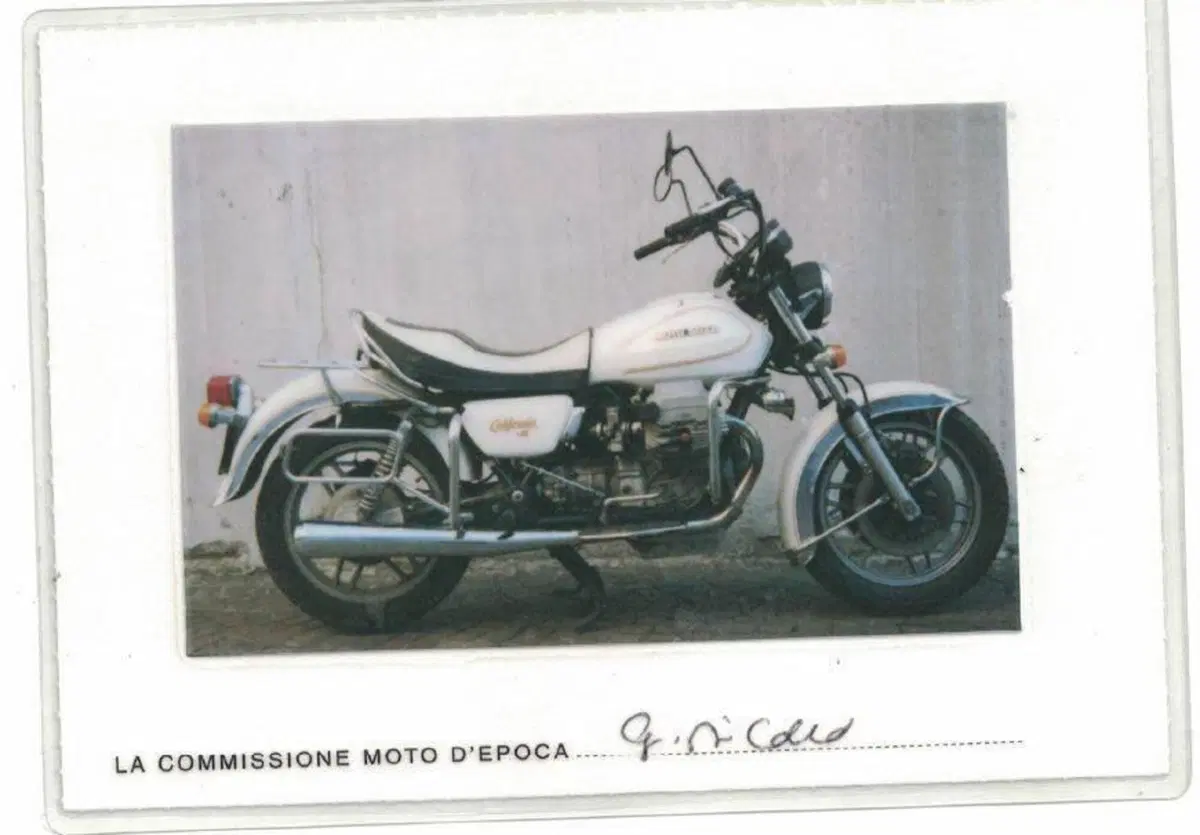 Vendo Moto Guzzi California II d'epoca a Milano (codice 10026764) - Moto.it