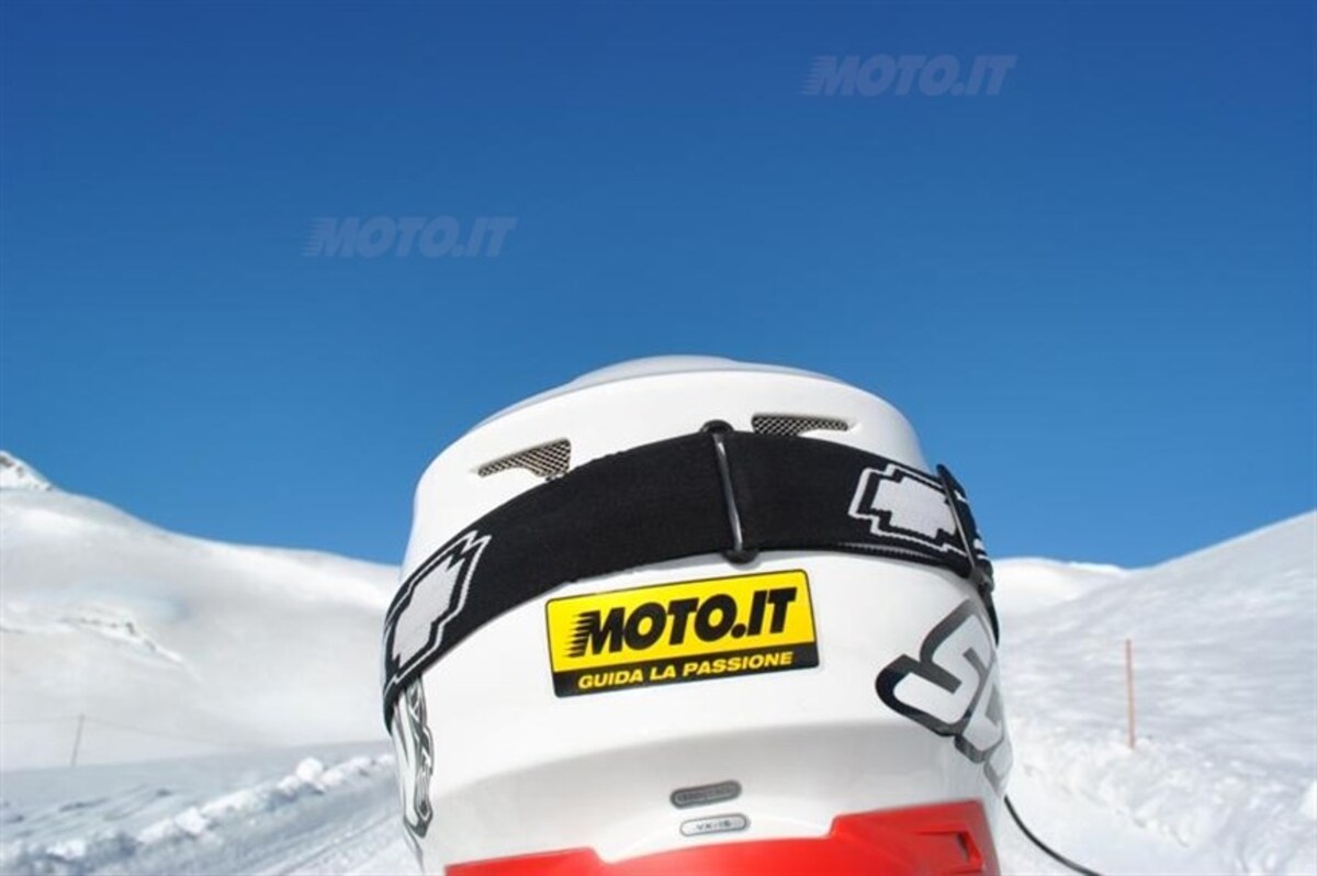 Da Madesimo al Passo dello Spluga in moto... slitta! - Viaggi - Moto.it